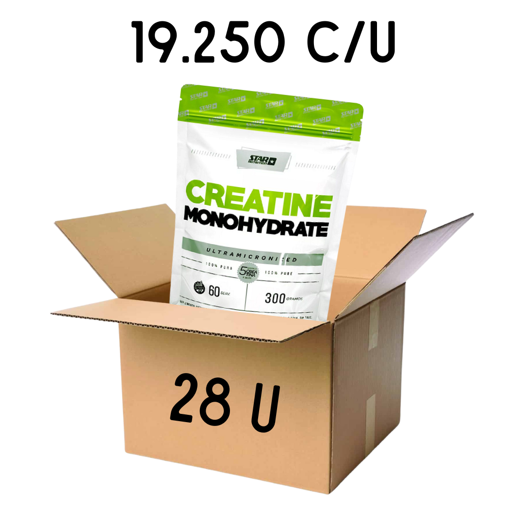 COMBO CREATINA STAR 300GR DOY PACK X 28 U – Suplementos Colo